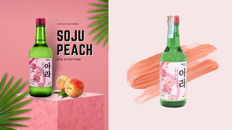 Rượu Soju Đào Korice 360ml 12% - Giá Tốt Nhất Tại Winecity