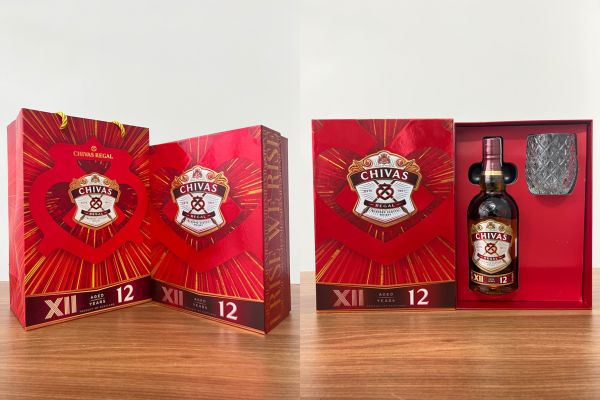 Chivas 12 Hộp Quà Chính Hãng 100% - Bản Tết 2024 Mới Nhất